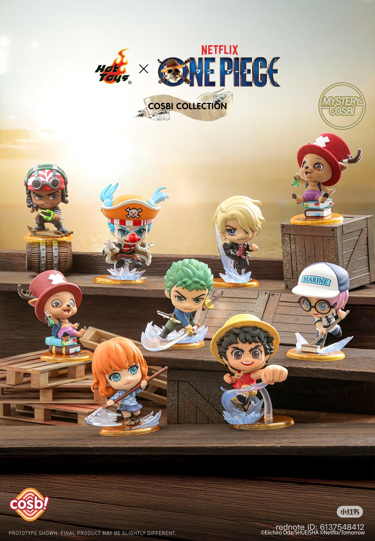One Piece COSBI Collection Blind Box Series